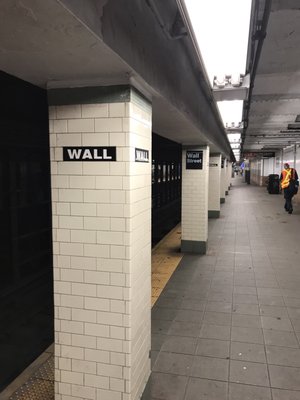 MTA - WALL STREET SUBWAY STATION - Updated August 2024 - 20 Photos ...