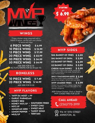 MVP WINGS BAR & GRILL - Updated December 2025 - 10 Photos - 916 W 10th ...