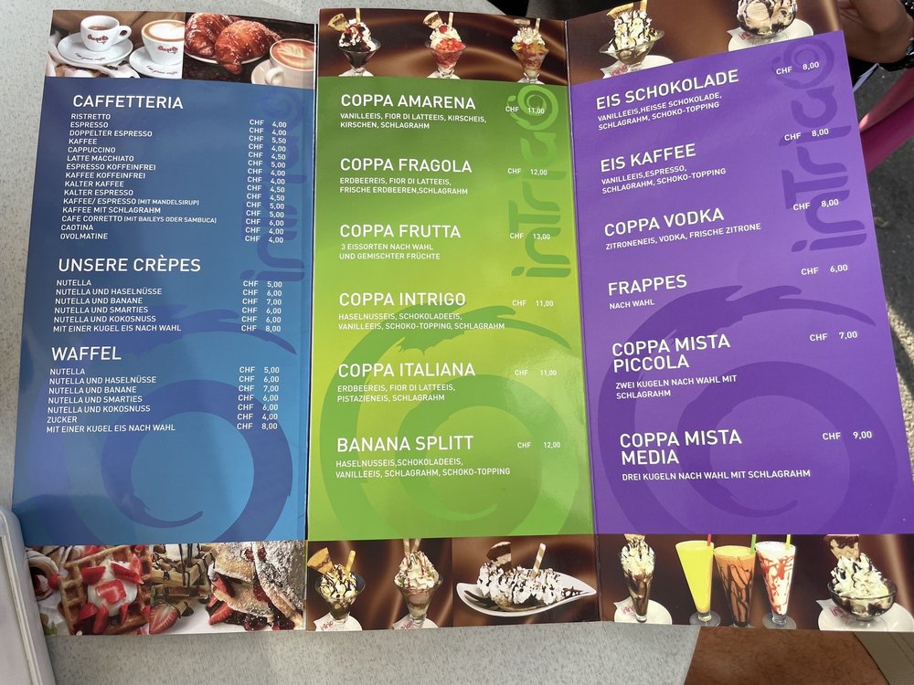 INTRIGO GELATERIA - Aarequai 58, Thun, Bern, Switzerland - Ice Cream ...