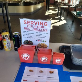 Panda express a la carte store