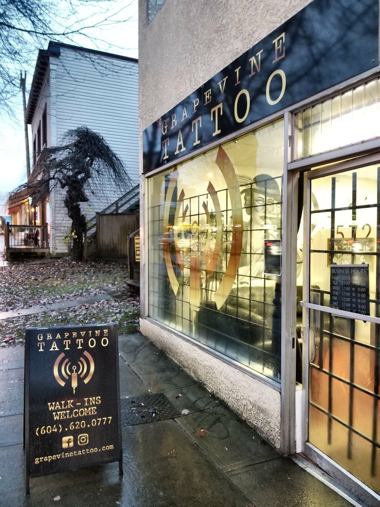 GRAPEVINE TATTOO - Updated December 2025 - 438 Main Street, Vancouver ...