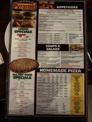 PYRAMID PIZZERIA & SPORTS BAR - Updated December 2025 - 113 Photos ...