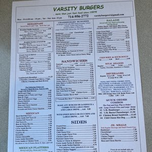 VARSITY BURGER - 432 Photos & 751 Reviews - 600 W Lincoln Ave, Anaheim ...