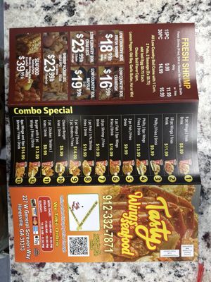 TASTY WINGS AND SEAFOOD - Updated September 2025 - 237 W General ...