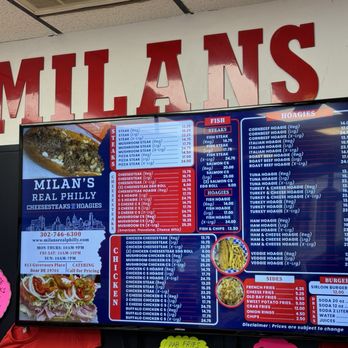 MILAN’S REAL PHILLY CHEESESTEAKS & HOAGIES - Updated August 2025 - 39 ...