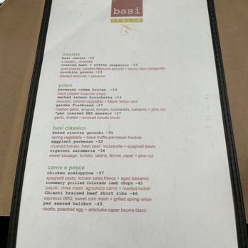BASI ITALIA - Updated September 2025 - 588 Photos & 437 Reviews - 811 ...