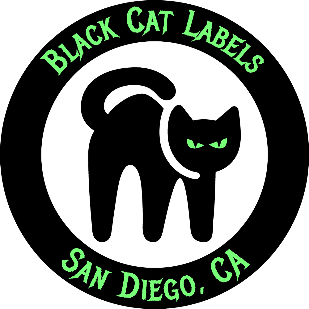 BLACK CAT LABELS - Updated April 2024 - Request a Quote - 113 W G St ...
