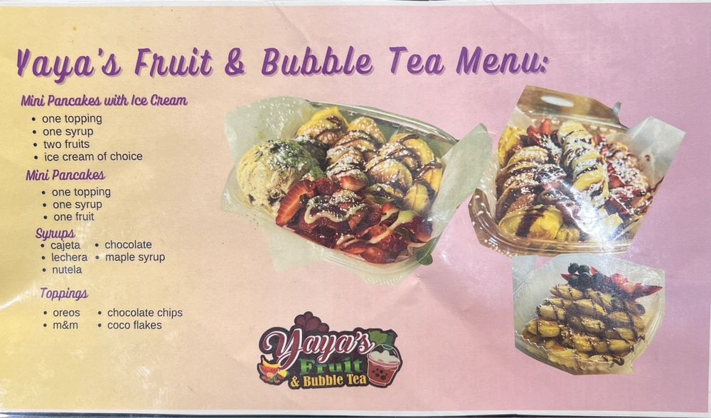 YAYA’S FRUIT & BUBBLE TEA - Updated March 2025 - 2642 Main St, Union ...