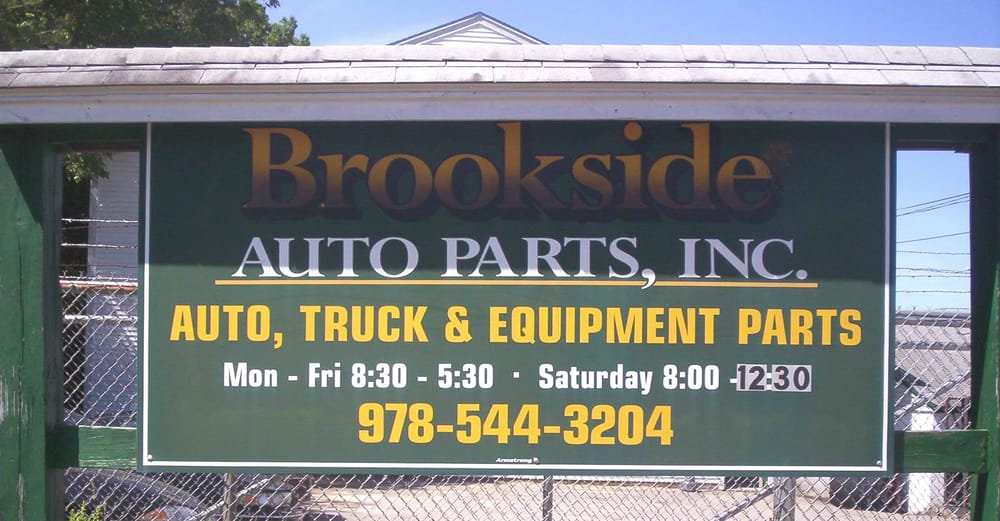 BROOKSIDE AUTO PARTS - 4 Brookside Rd, Orange, Massachusetts - Auto Parts & Supplies - Phone ...
