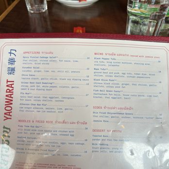YAOWARAT - Updated August 2025 - 519 Photos & 130 Reviews - 7937 SE ...