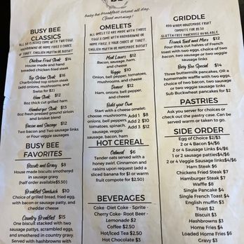BUSY BEE CAFE - Updated August 2025 - 122 Photos & 167 Reviews - 2152 ...
