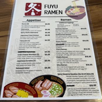 FUYU RAMEN - Updated August 2024 - 44 Photos & 36 Reviews - 6180 S Gun ...