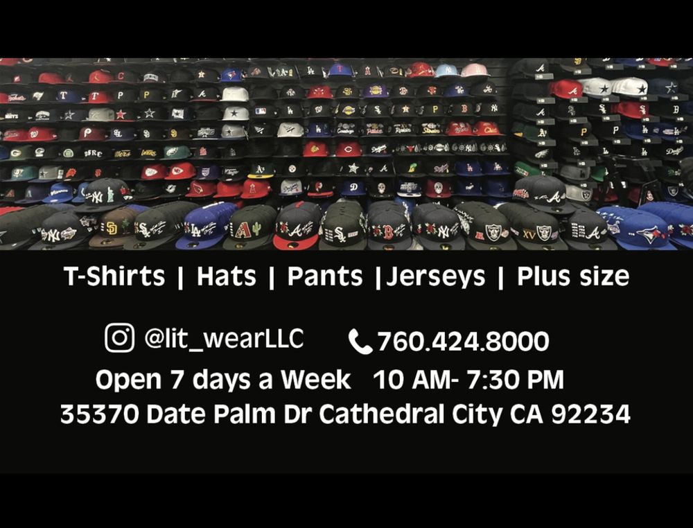 LIT WEAR - Updated August 2024 - 35-370 Date Palm Dr, Cathedral City ...