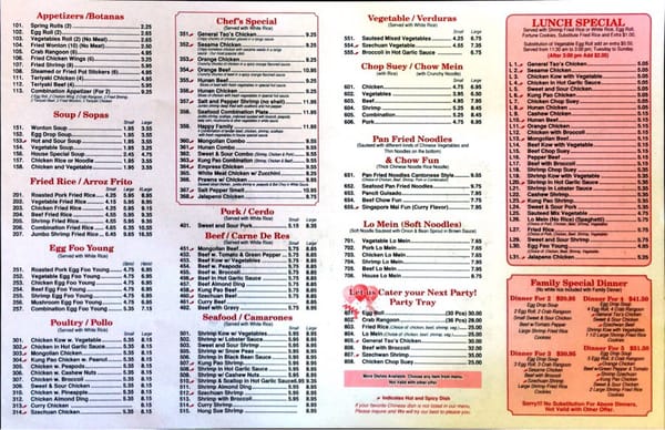 CHINA CHEF - Updated November 2025 - 19 Photos & 35 Reviews - 364 W ...