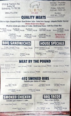 492 BBQ - Updated November 2024 - 16 Photos & 15 Reviews - 1703 W ...