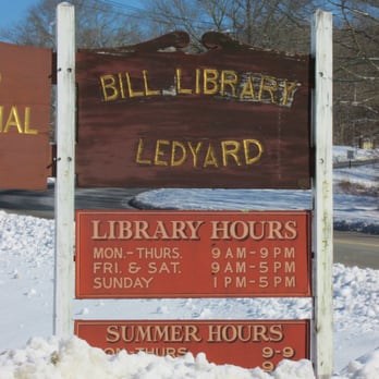BILL LIBRARY - LEDYARD PUBLIC LIBRARIES - Updated April 2025 - 19 ...