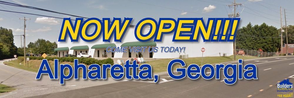 BUILDERS SURPLUS - ALPHARETTA - Updated November 2024 - 520 Branch Dr ...