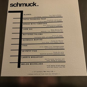 SCHMUCK - Updated March 2025 - 25 Photos & 10 Reviews - 97 1st Ave, New ...
