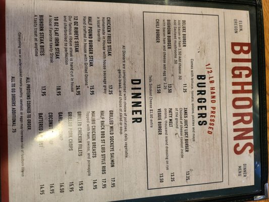 BIGHORNS RESTAURANT - Updated December 2025 - 795 Alder St, Elgin ...