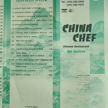 CHINA CHEF - 16 Photos & 37 Reviews - 1069 2nd Street Pike, Richboro ...