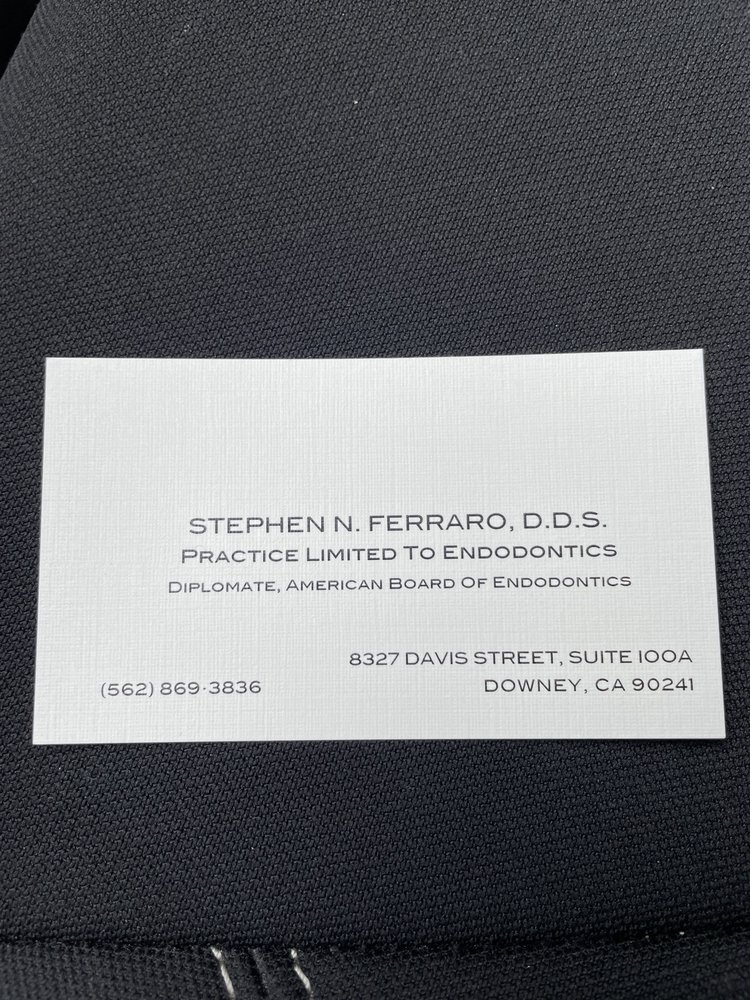 STEPHEN N FERRARO, DDS - Updated October 2025 - 18 Reviews - Downey ...