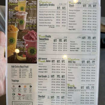 REAL FRUIT BUBBLE TEA - Updated December 2025 - 11 Photos - 300 Taylor ...
