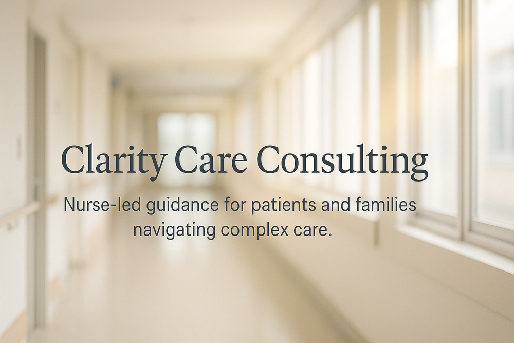 CLARITY CARE CONSULTING - Updated November 2025 - Raleigh, North ...