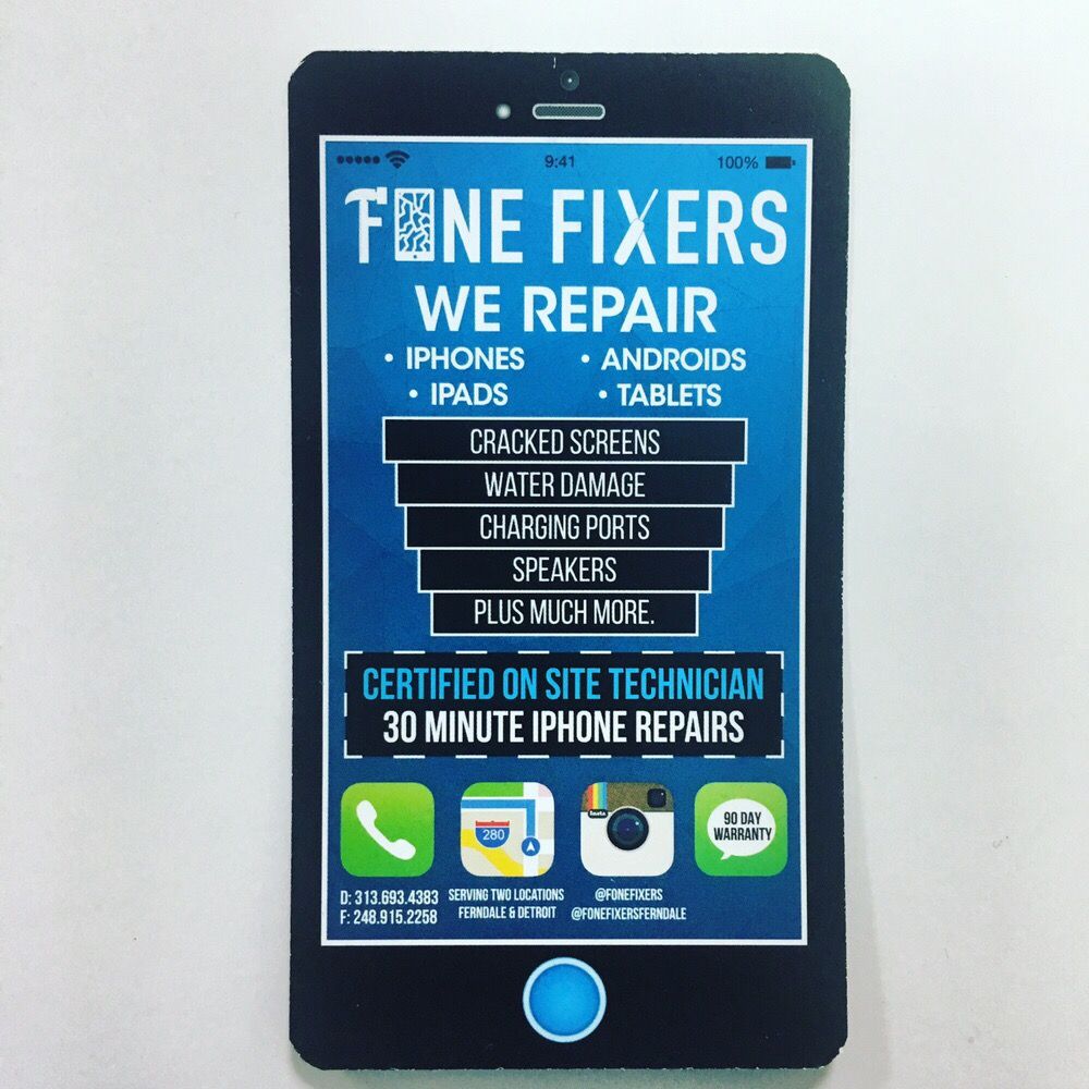 FONE FIXERS - DETROIT - Updated September 2025 - 18997 Telegraph Rd ...