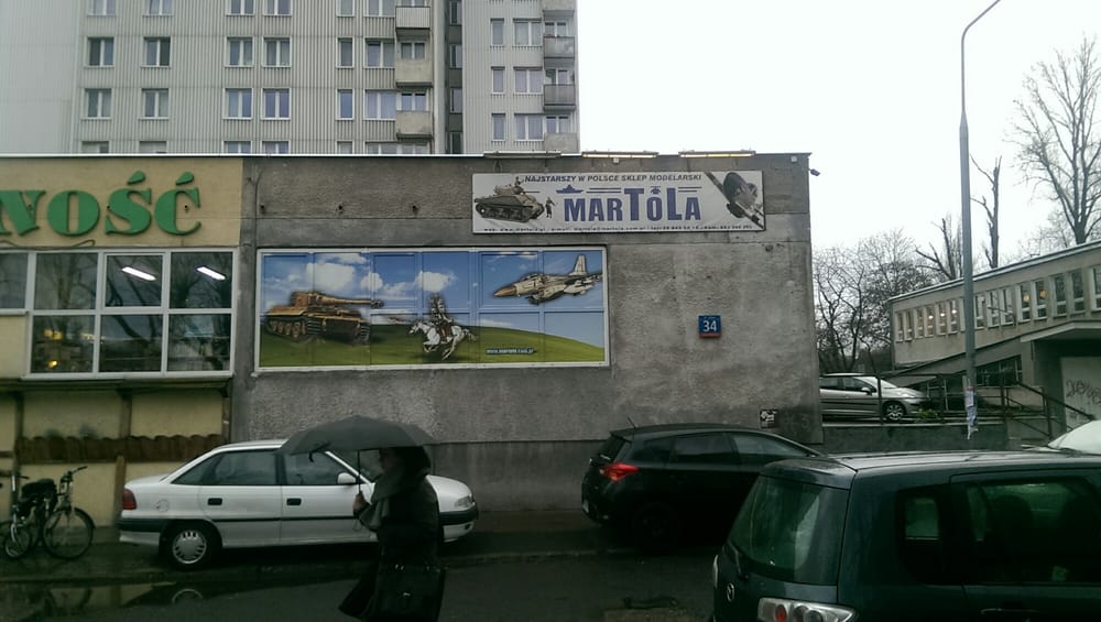 MARTOLA SKLEP MODELARSKI - ul. Bruna 34, Warszawa, Poland - Yelp