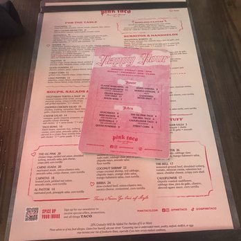 PINK TACO - Updated November 2024 - 704 Photos & 303 Reviews - 7 Times ...