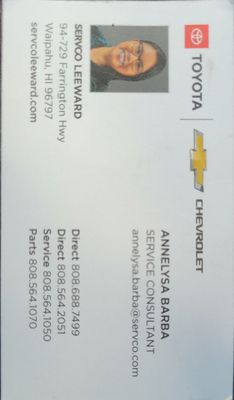 SERVCO CHEVROLET LEEWARD - Updated January 2026 - 204 Photos & 628 ...