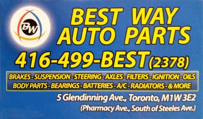 BEST WAY AUTO PARTS - Updated January 2026 - 5 Glendinning Avenue ...