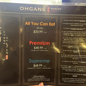 OHGANE KOREAN BBQ - Updated February 2025 - 2215 Photos & 2479 Reviews ...