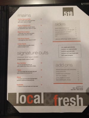 519 TABLE AND POUR - 11 Photos - Steakhouses - 972 Old Durham Road ...