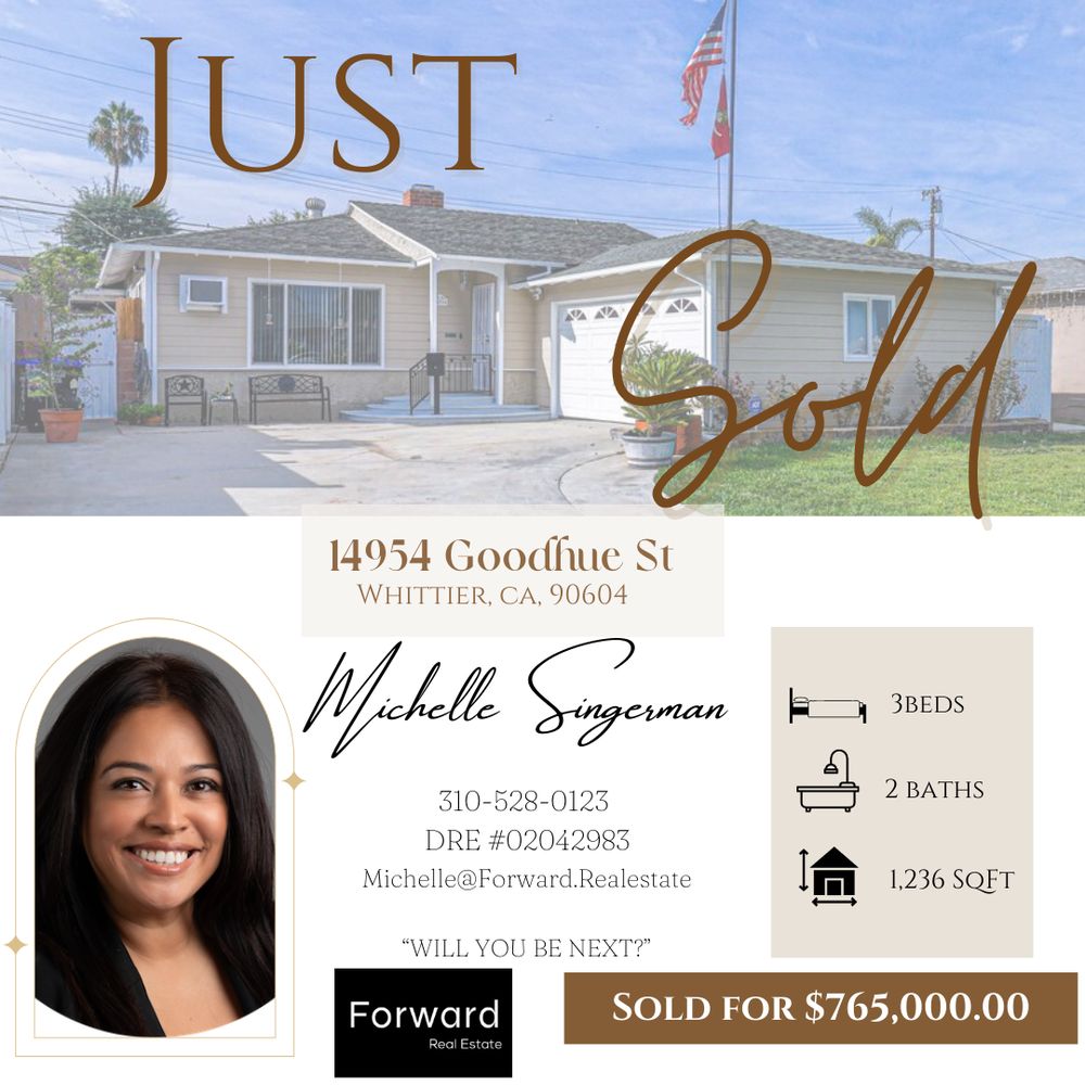 MICHELLE SINGERMAN - FORWARD REAL ESTATE - Updated March 2025 - 27 ...