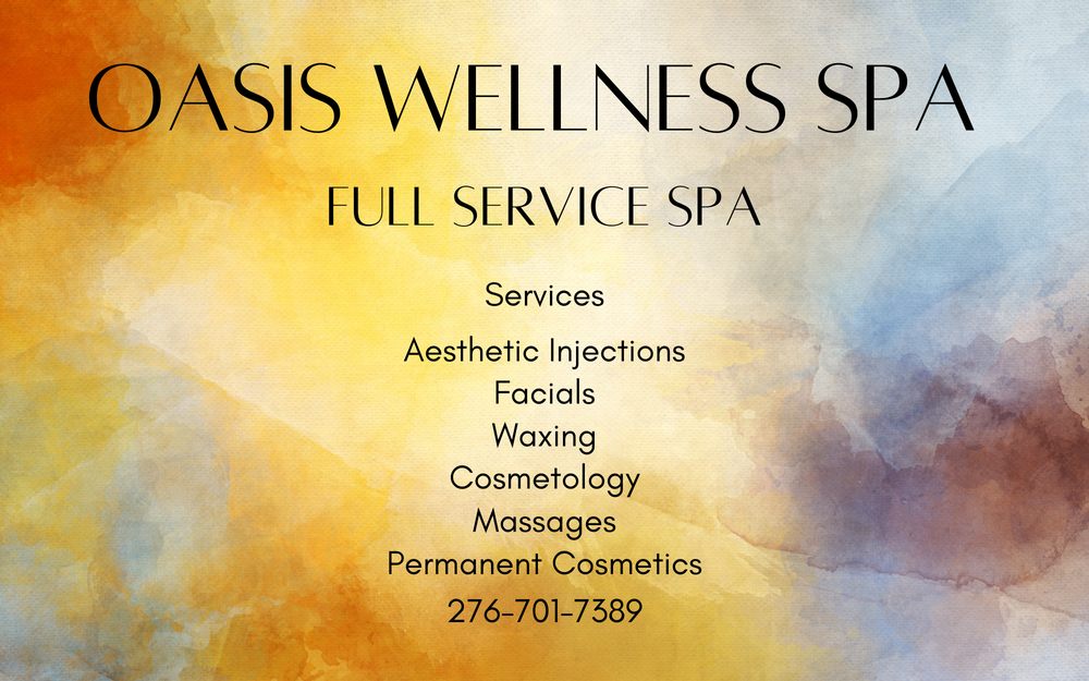 Oasis Wellness Spa Updated May 2025 1051 Claypool Hill Mall Rd Cedar Bluff Virginia Day