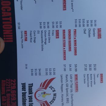 JC’S WINGZ & CONCESSIONS - Updated September 2025 - 10 Photos & 11 ...