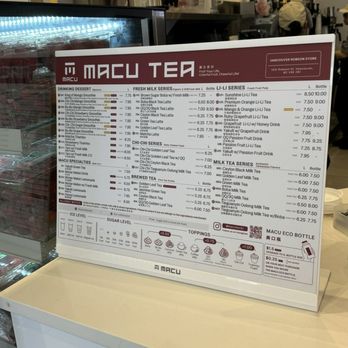 MACU TEA - Updated June 2025 - 42 Photos & 17 Reviews - 1331 Robson ...
