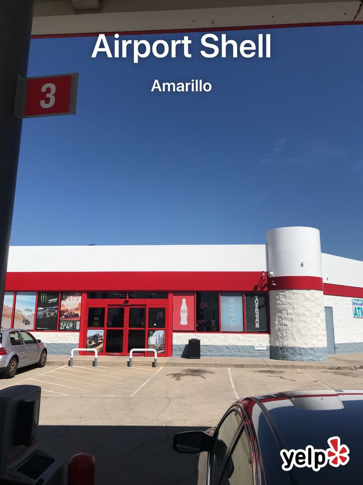 AIRPORT SHELL - Updated January 2026 - 9525 I-40, Amarillo, Texas - Gas ...