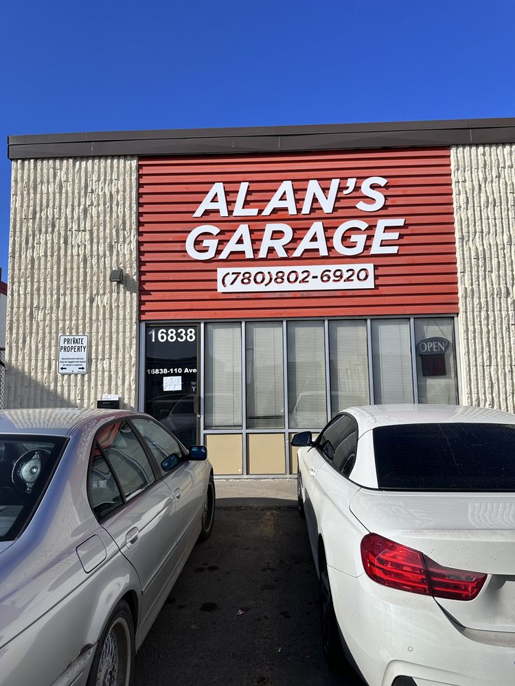 ALAN’S GARAGE - Updated November 2025 - Request a Quote - 16838 110 ...