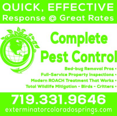 COMPLETE PEST CONTROL - Updated October 2025 - 23 Reviews - 1413 Potter ...