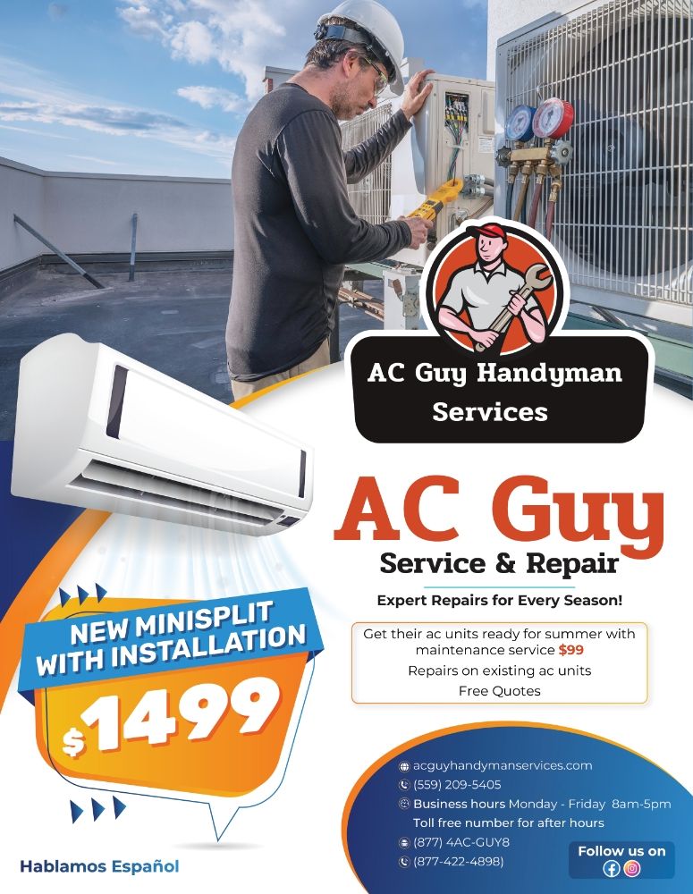 AC GUY HANDYMAN SERVICES - Updated April 2025 - Tulare, California ...