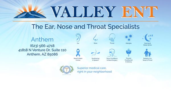 VALLEY ENT ANTHEM - Updated October 2025 - 41818 N Venture Dr, New ...