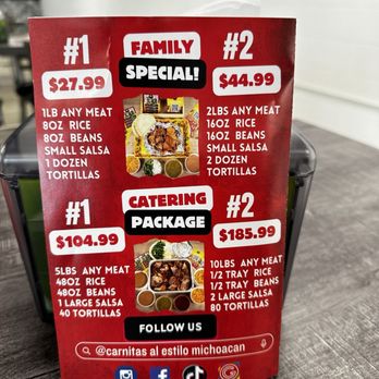 CARNITAS AL ESTILO MICHOACAN POMONA #3 - Updated August 2025 - 72 Photos & 45 Reviews - 280 N ...