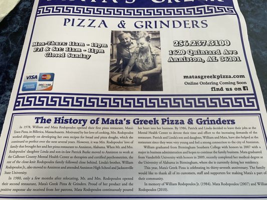 Pizza - MATA’S GREEK PIZZA & GRINDERS - 23 Photos & 92 Reviews - 1620 ...