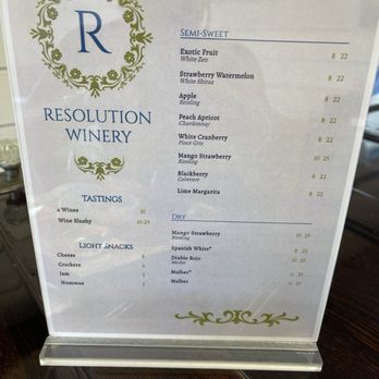 RESOLUTION WINERY - Updated July 2025 - 12 Photos - 2214 W Washington ...