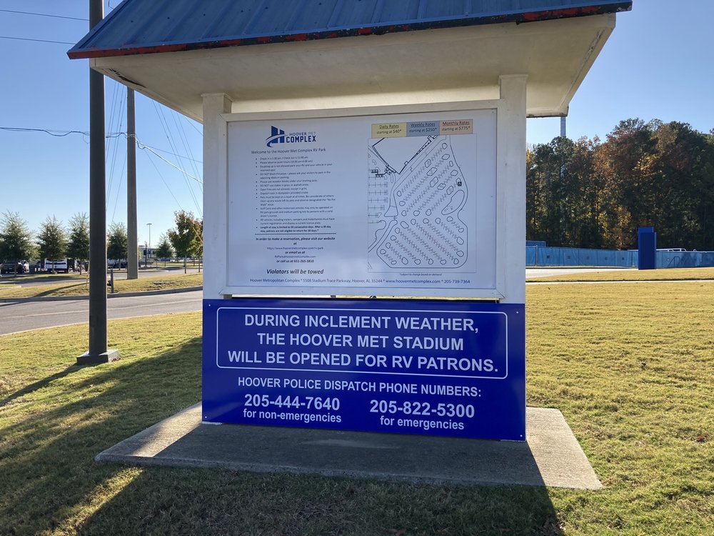 HOOVER RV PARK - Updated October 2025 - 100 Ben Chapman Dr, Hoover ...