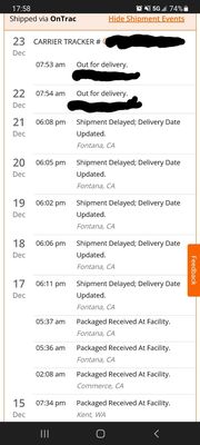 ONTRAC - Updated July 2024 - 39 Photos & 150 Reviews - 9774 Calabash ...