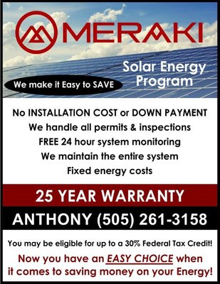 MERAKI SOLAR PANELS - Updated July 2025 - Albuquerque, New Mexico ...