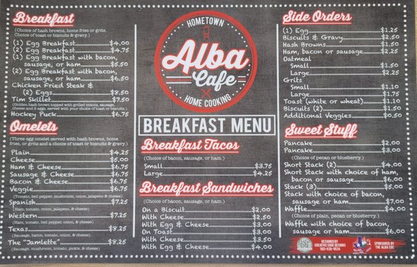 ALBA CAFE - Updated June 2025 - 150 E Greenville St, Alba, Texas ...